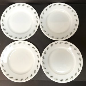 Rare Vintage Corning PYREX "decor" Restaurant Ware/dinnerware - Green ...