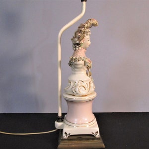 Vintage Cordey Victorian Woman Lamp - Vintage Lady Lamp With Porcelain ...