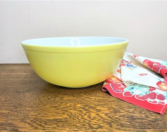 Yellow Pyrex Bowl - Etsy