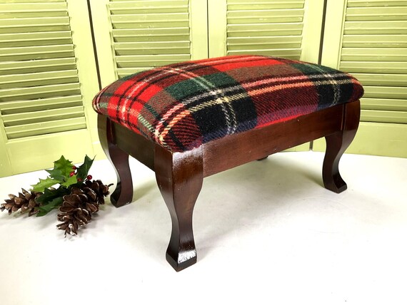 Mahogany footstool store