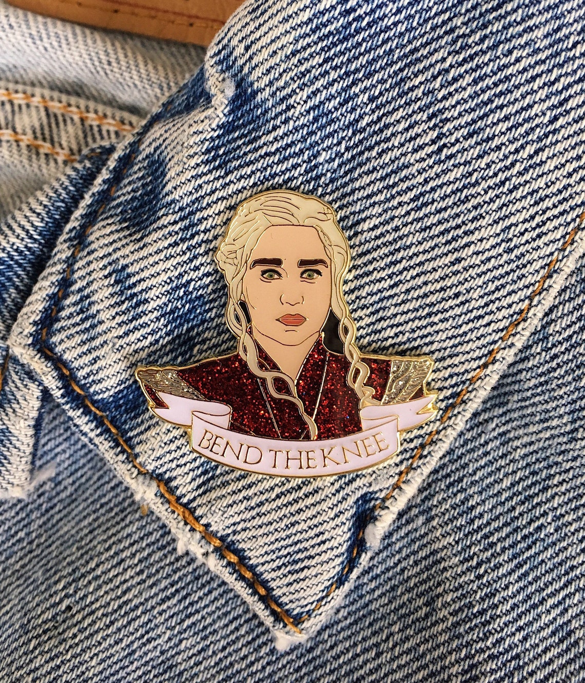 Daenerys Targaryen 'game of Thrones' Enamel Pin - Etsy