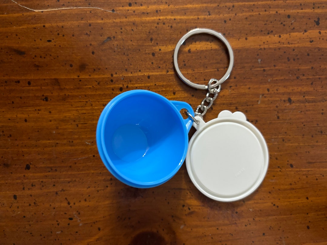 Tupperware Keychain - Etsy