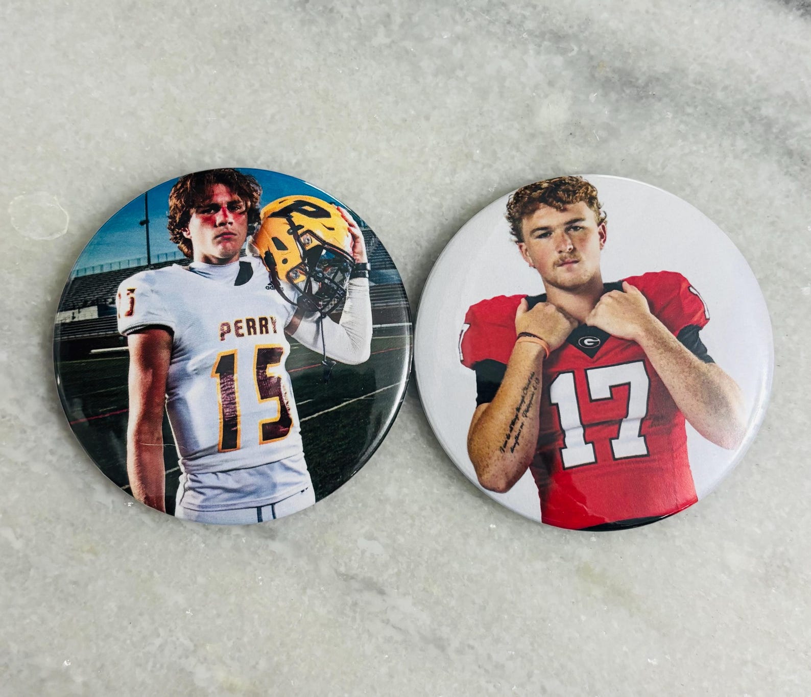 Game Day Buttons/ Spirit Wear/ Football Games/3 Inches/custom Available ...