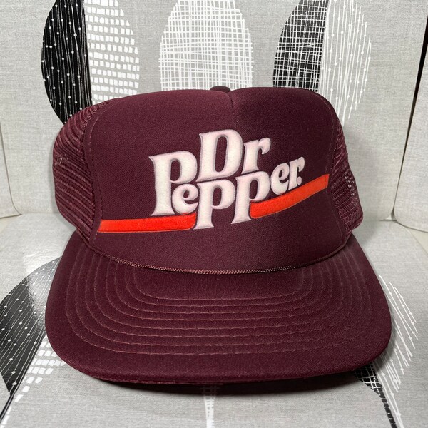 Dr Pepper Hat - Etsy