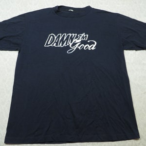 Vintage Damn I’m Good Tee Shirt Blue 80's Made in USA - Etsy
