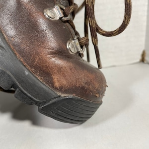 Vintage Alico Hiking Boots Brown Ankle Vibram 90's Women’s Size 4.5 ...