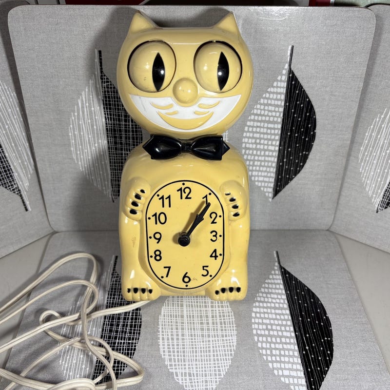 Kit Cat Clock Vintage - Etsy