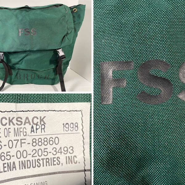 Canvas Backpack Made in Usa - Etsy