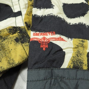 Vintage Obermeyer Ski Jacket Yellow Black Animal Print 90’s Women’s ...