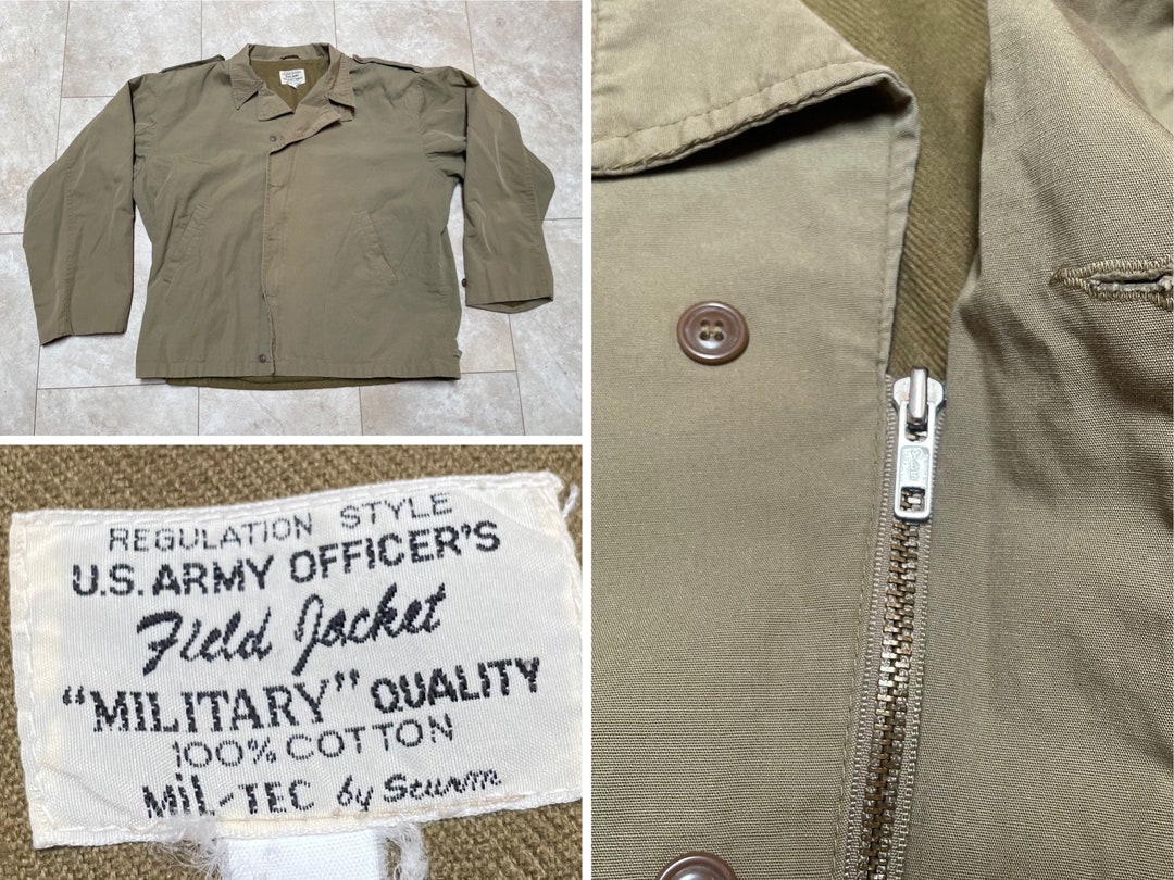 Vintage M41 Field Jacket Mil-tec Sturm US Army Officers Repro 80s XXL ...