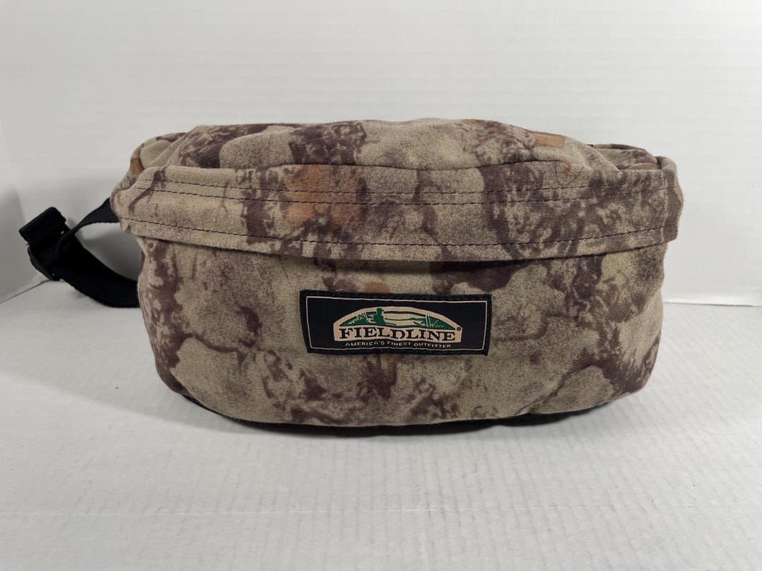 Vintage Fieldline Fanny Pack Desert Camo Brown Lumbar Pack Nylon Bag ...