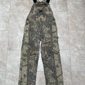 Vintage Liberty Overalls Camo Realtree Hunting Workwear 38 X 32 XL Made ...