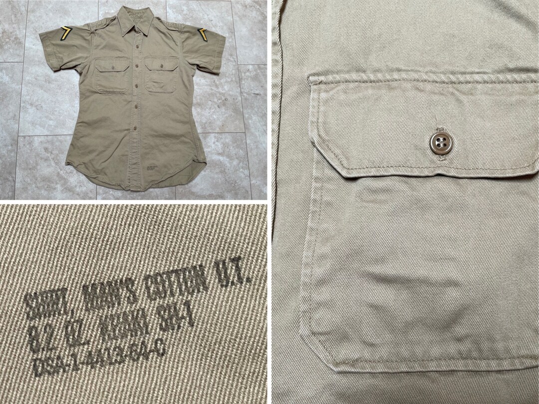 Vintage Men's Military 1960's Uniform Twill Shade No 1 - Etsy