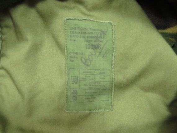 Vintage British Army Fleece Jacket Green Brown DPM Ca… - Gem