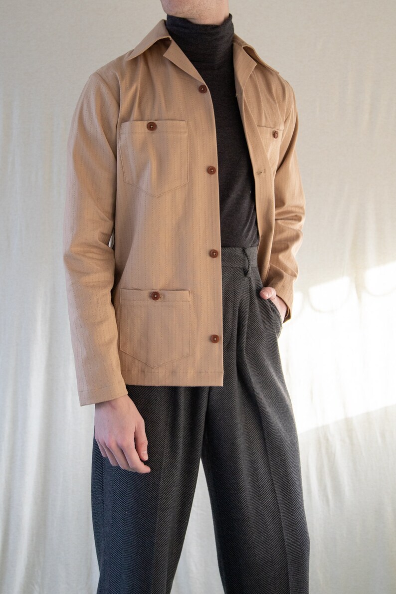 50s Men's Jackets | Greaser Jackets, Leather, Bomber, Gabardine