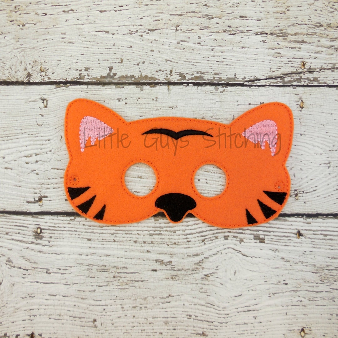 Tiger Mask - Tiger Costume - Animal Mask - Tiger - Mask - Easter Basket ...