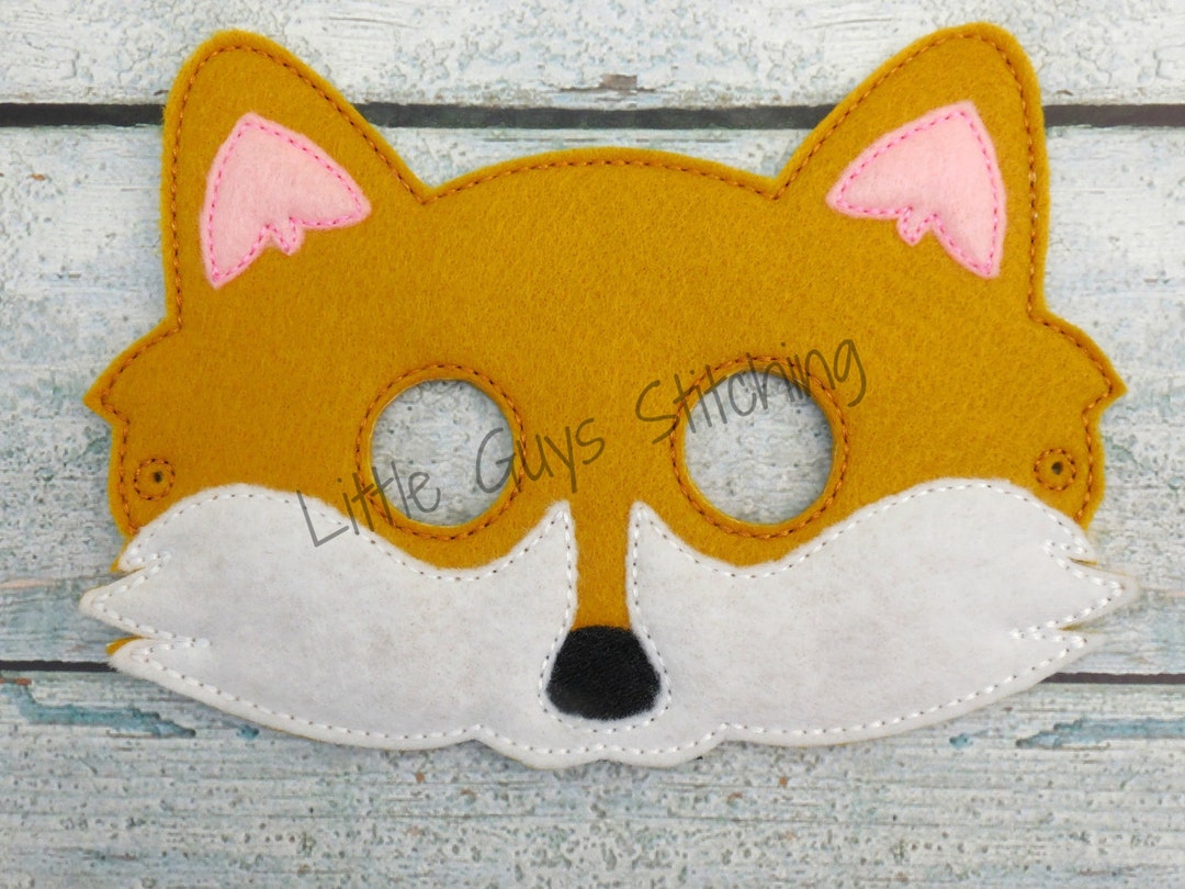 Fox Children's Mask, Dress Up, Theater, Pretend Play, Face Mask ...