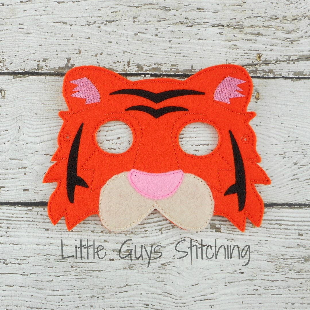 Tiger Mask, Orange Tiger, Tiger Stripe, Theater, Pretend Play, Face ...