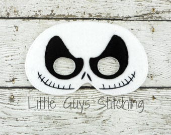 Skeleton Costume Mask - Etsy