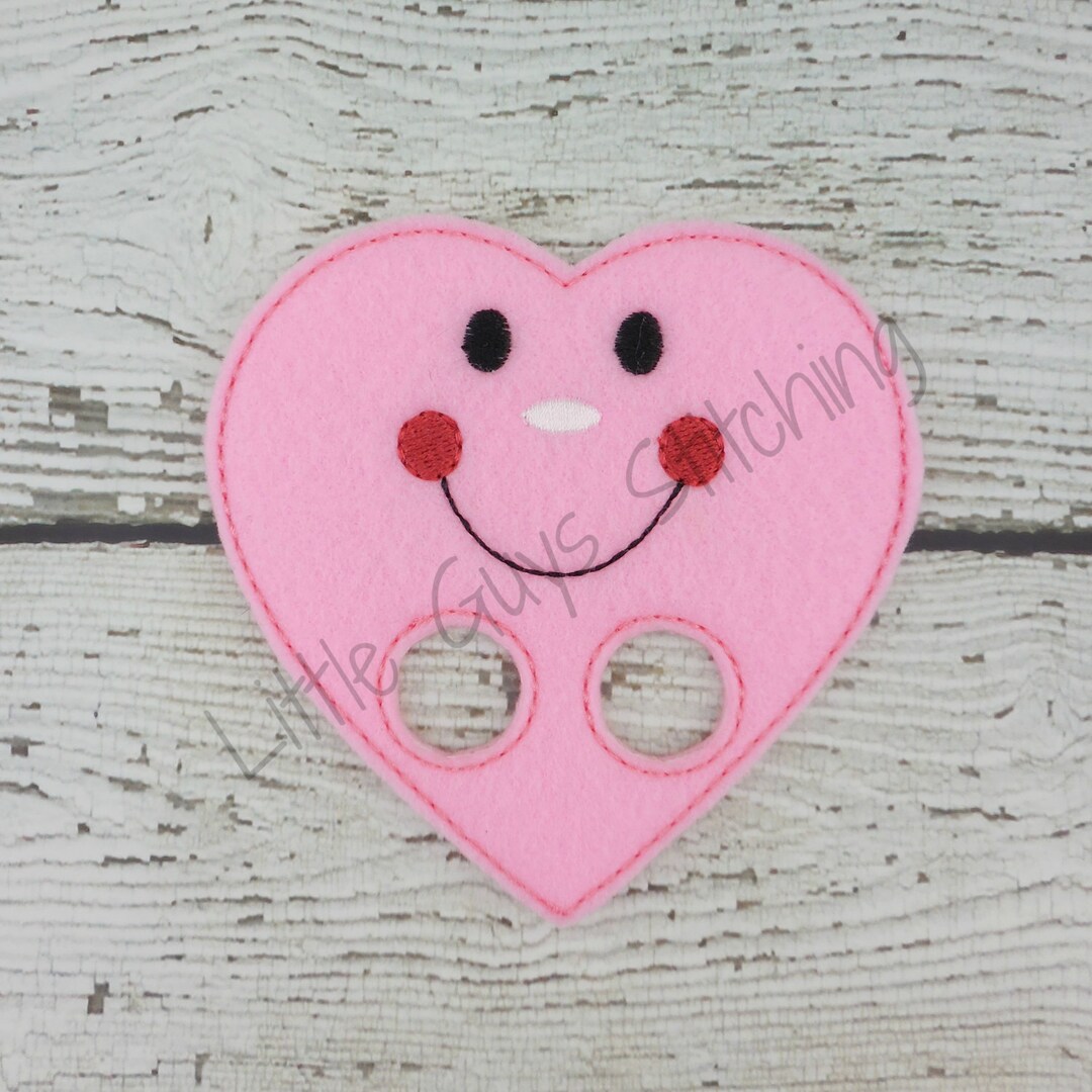 Heart Finger Puppet, Animal Puppet, Imaginative Play, Easter Basket ...