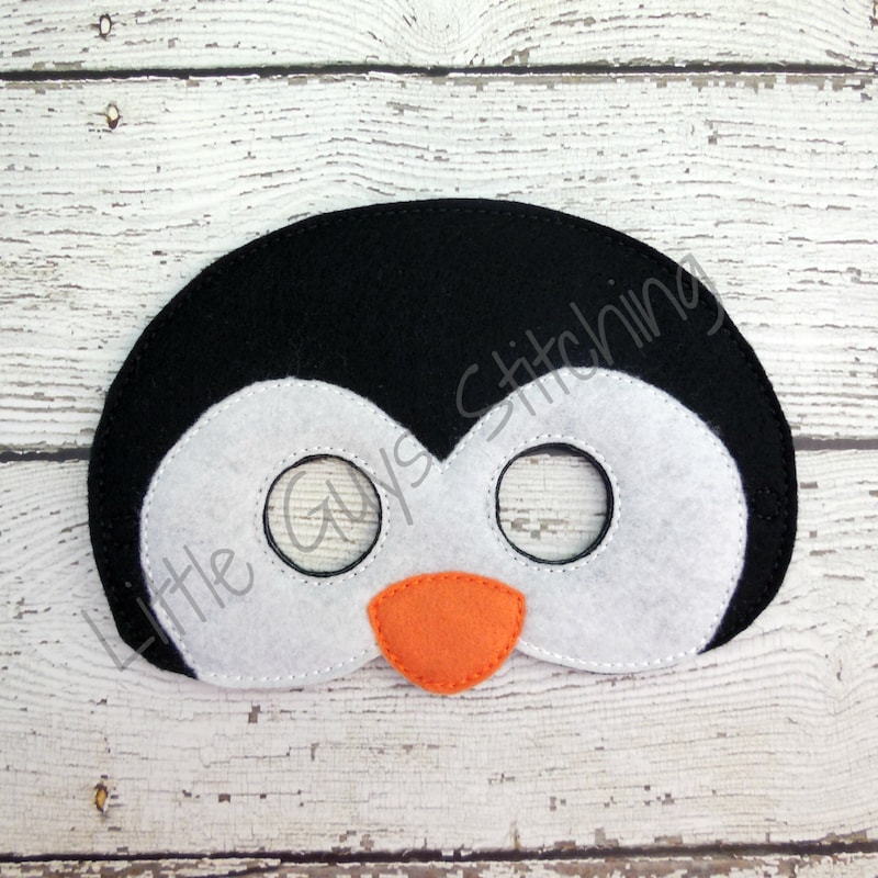 Penguin Mask - Etsy