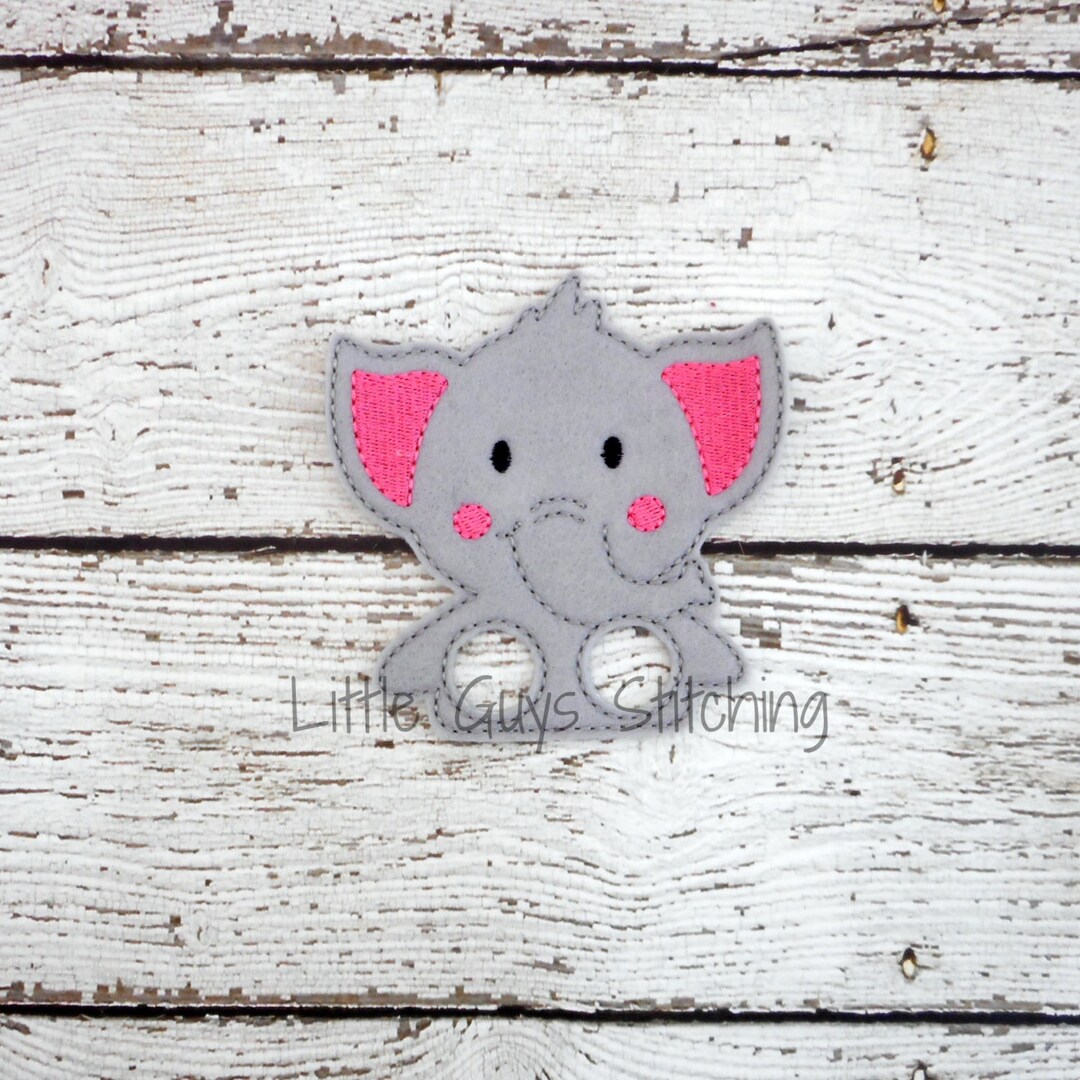Elephant Finger Walker Puppet, Zoo Jungle Animal Toy, Classroom Party ...