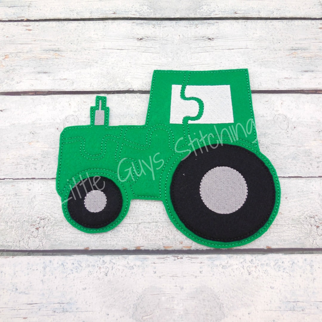 Giant Tractor Puzzle, Tractor Puzzle, Learning Toy, Educational Toy ...