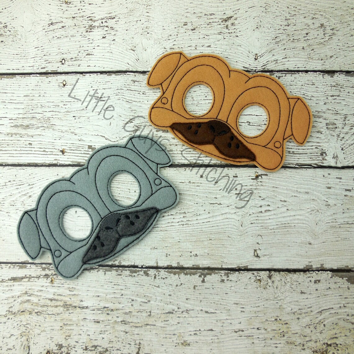 Pug Mask Pug Puppy Mask Dog Mask Pug Puppy Dog Costume | Etsy