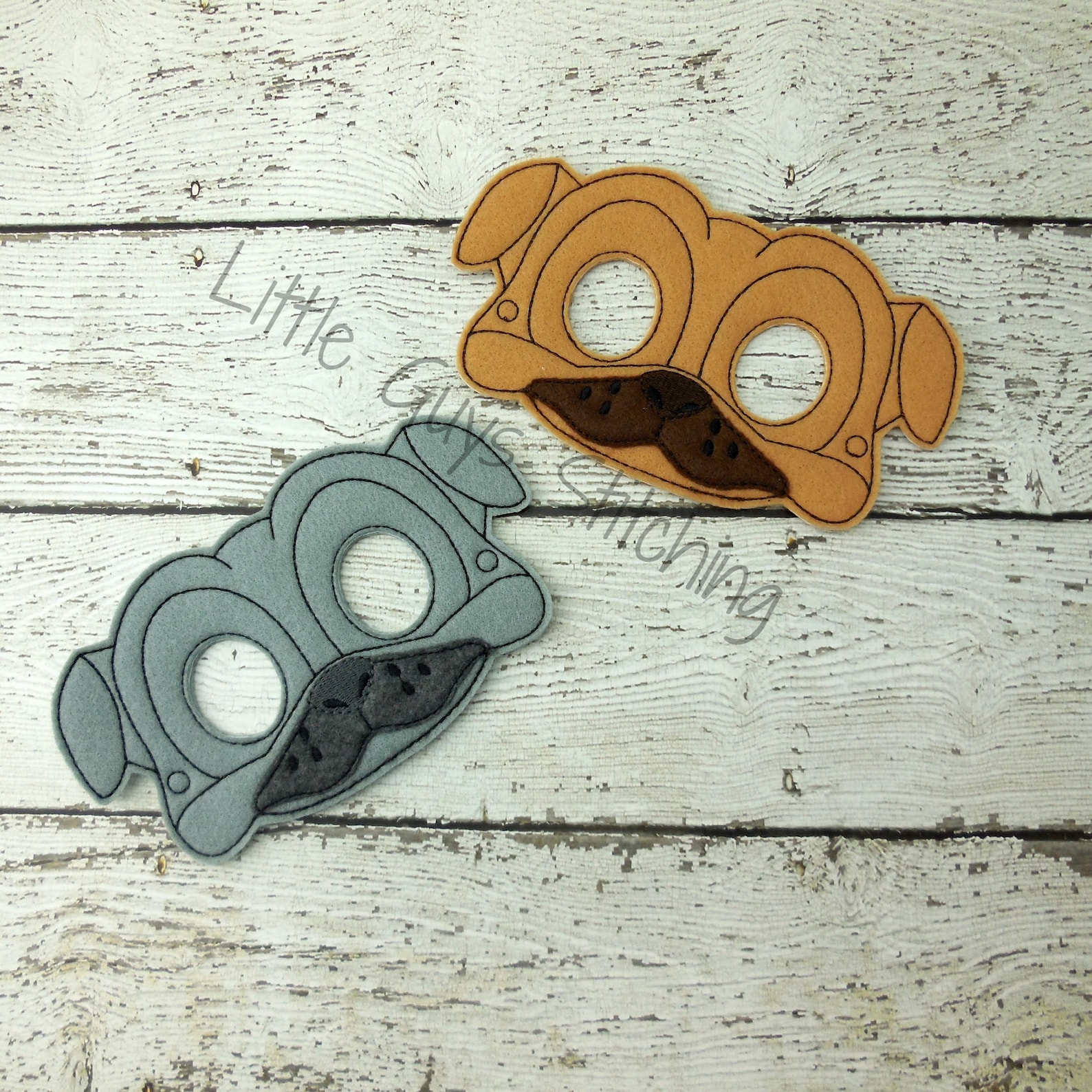 Pug Mask Pug Puppy Mask Dog Mask Pug Puppy Dog Costume | Etsy