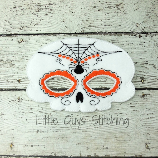 Sugar Skull Mask - Etsy