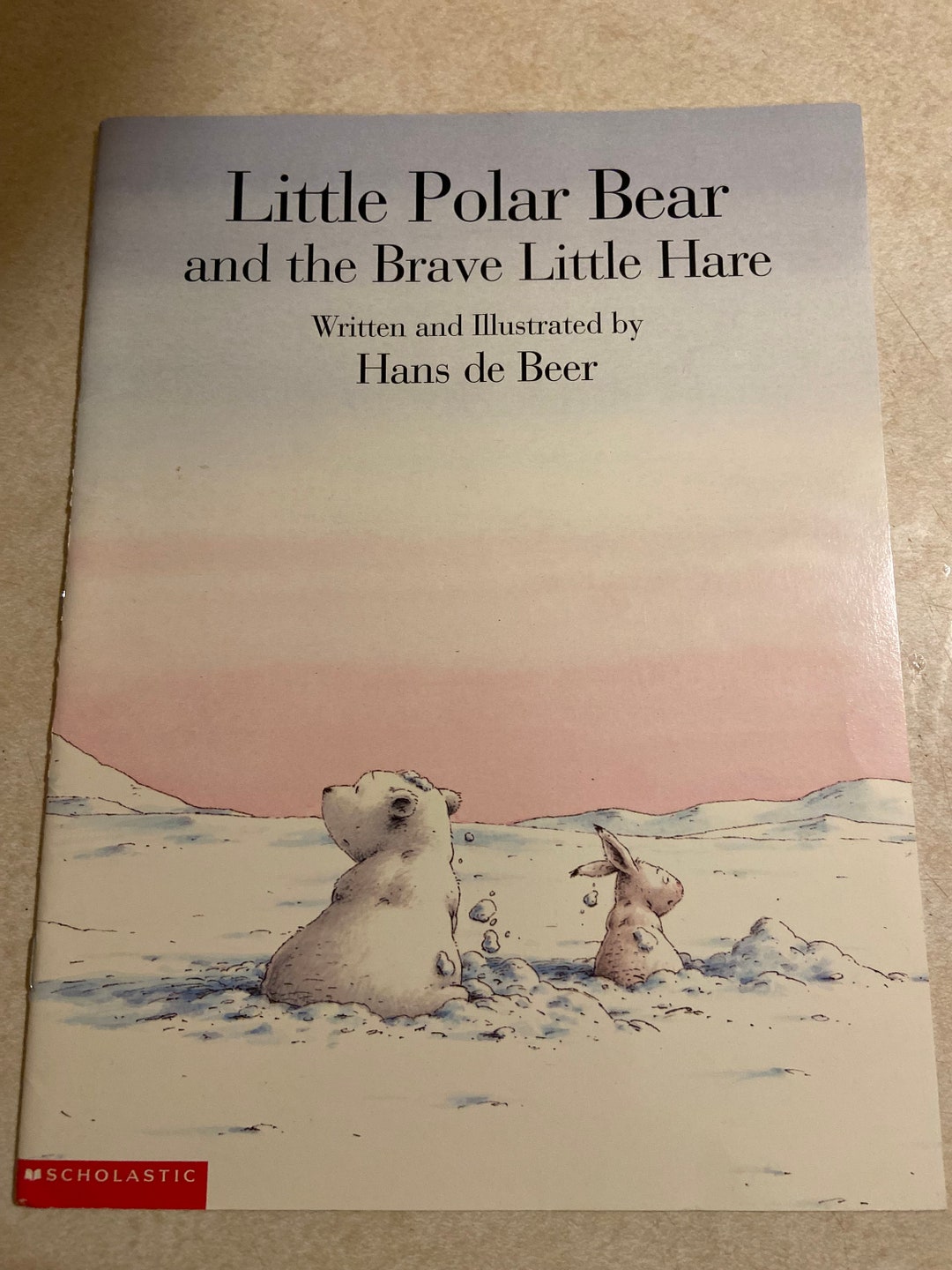 Little Polar Bear and the Brave Little Hare by Hans De Beer - Etsy