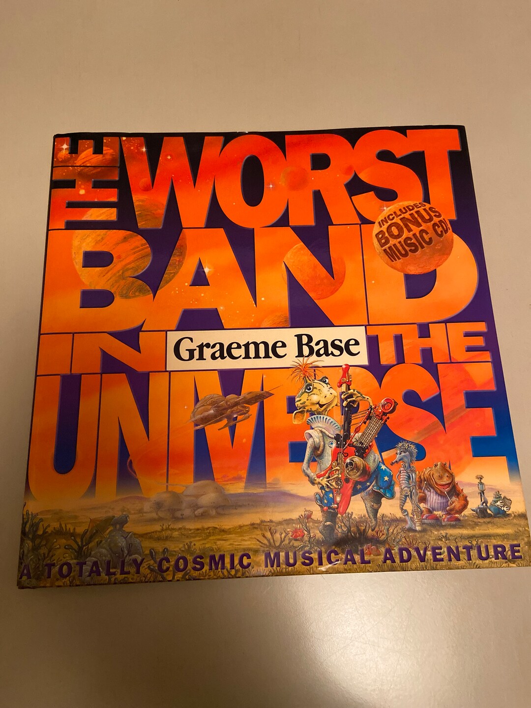 The Worst Band in the Universe Graeme Base 1999 Collectible - Etsy