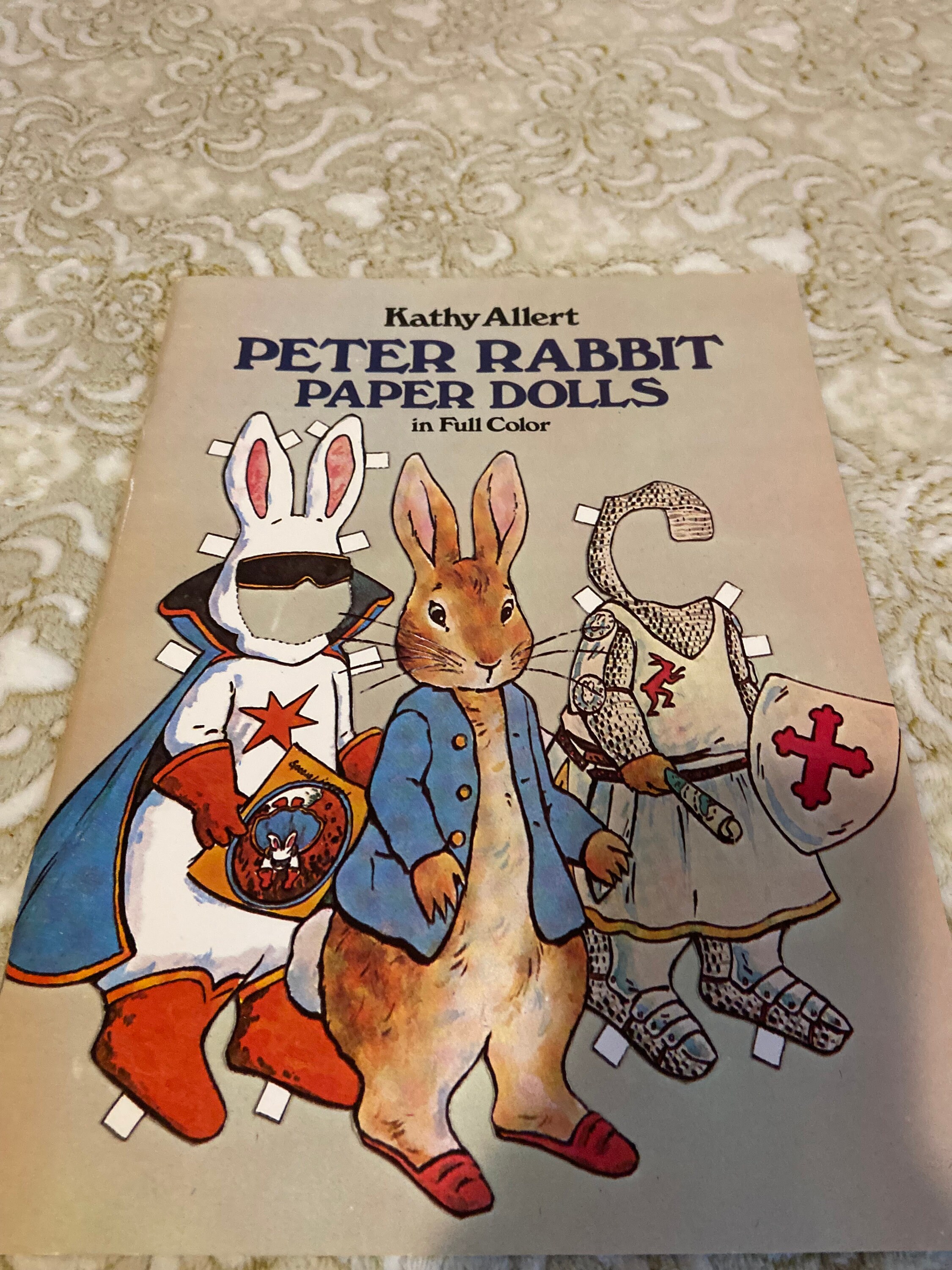 Peter Rabbit Paper Dolls Kathy Allert 1982 - Etsy