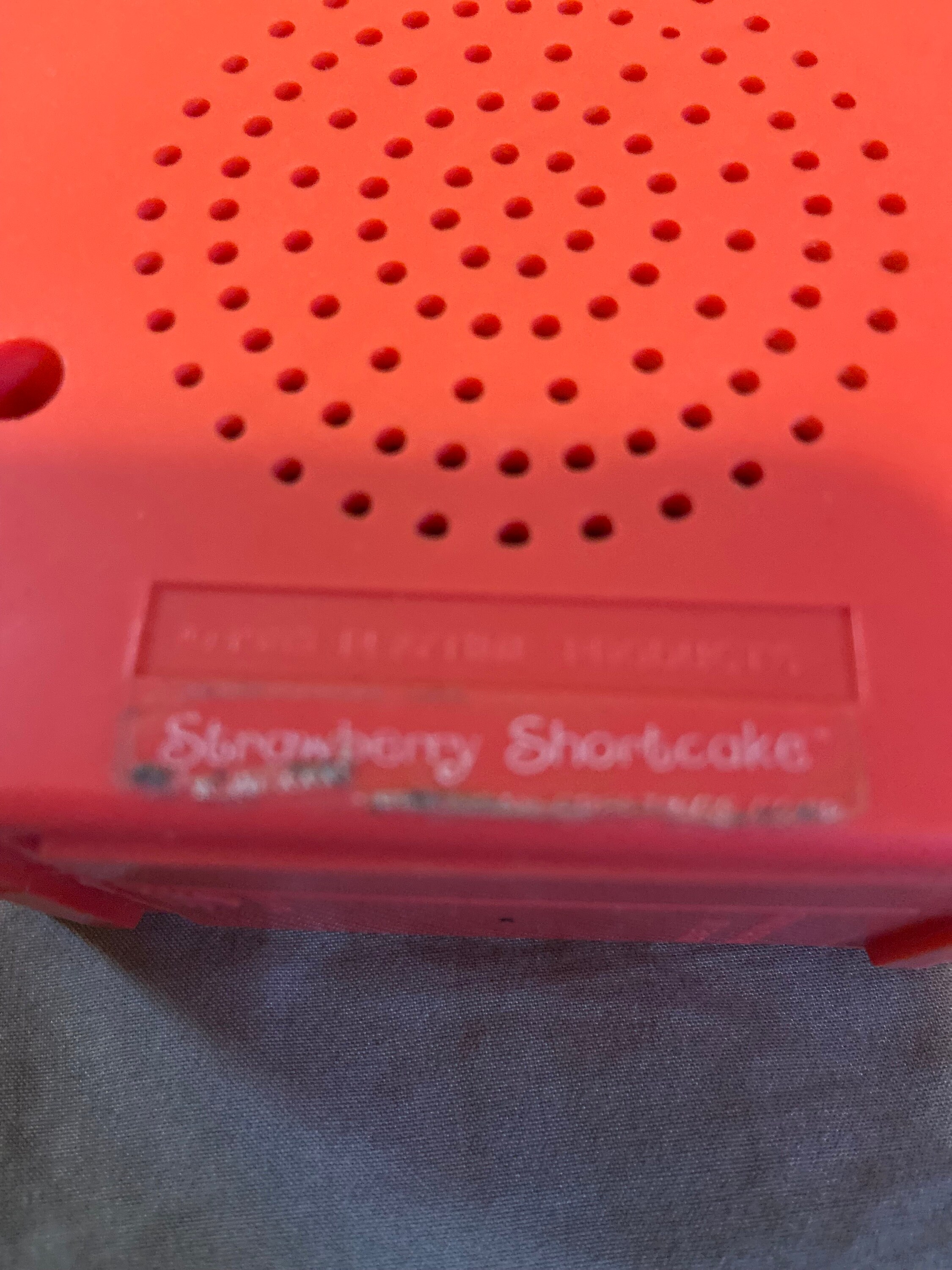 Strawberry Shortcake vintage AM Band Radio 1980s Rare & Collectible - Etsy