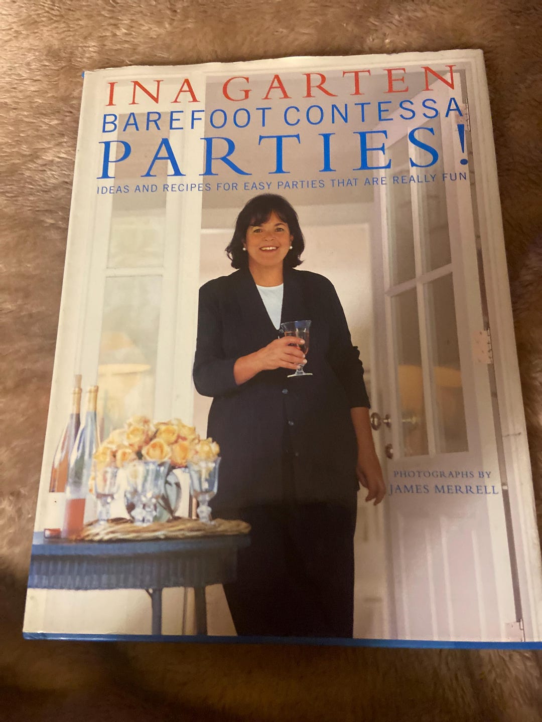Ina Garten Barefoot Contessa Parties Cookbook - 2001 Signed Edition - Etsy