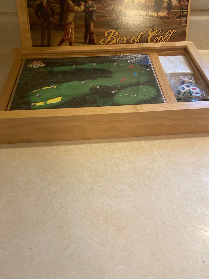 Box of Golf A Classic Golf Board Game Collectible 2003 New/unused - Etsy