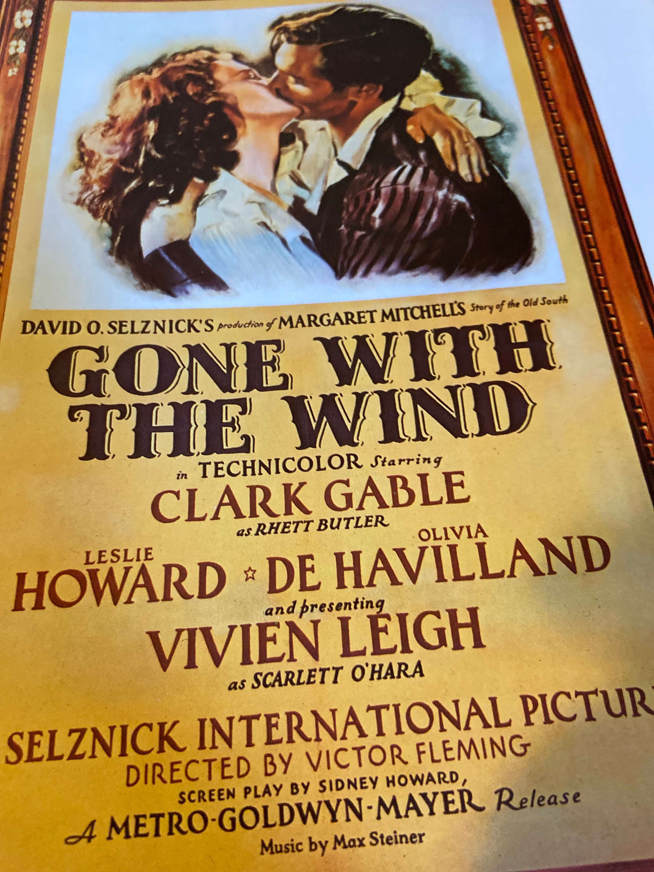 Gone With the Wind David O. Selznick's by Ronald Haver 1986 Collectible ...