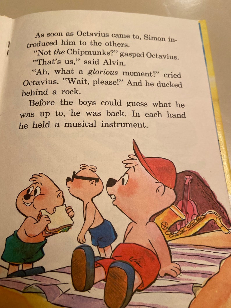 Alvin and the Chipmunks the Ocean Blues rare Copy 1966 - Etsy