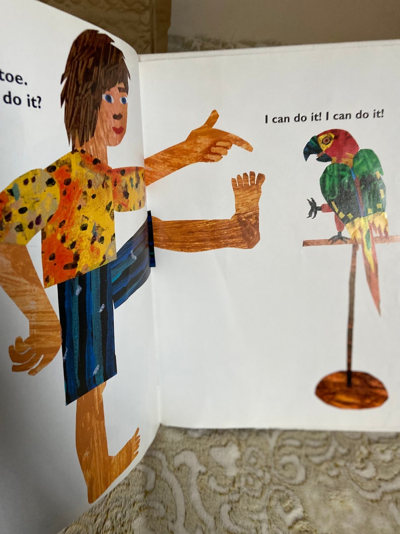 Eric Carle from Head to Toe 1997 - Etsy