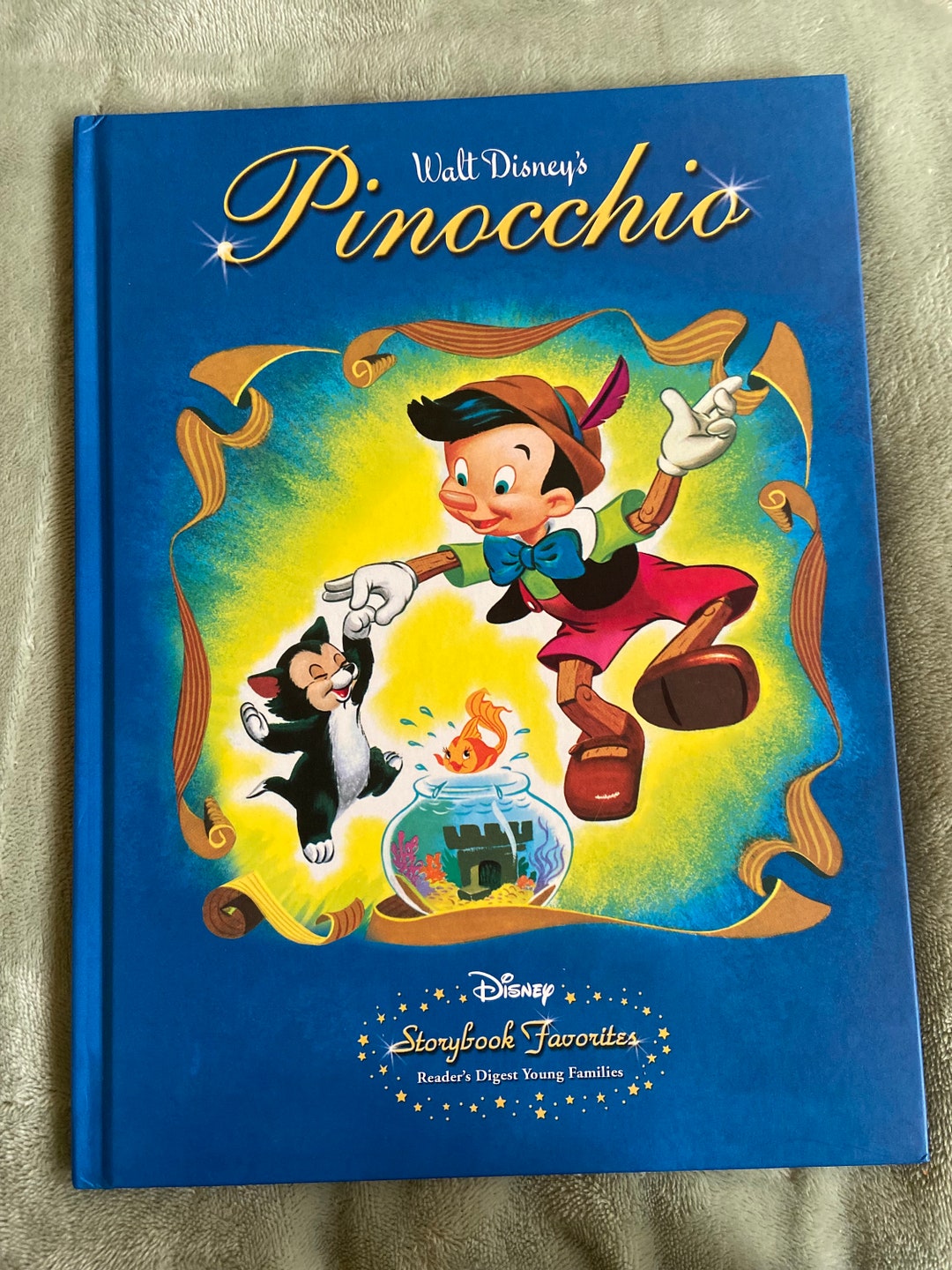 Walt Disney's pinocchio Disney Storybook Favorite Classic - Etsy