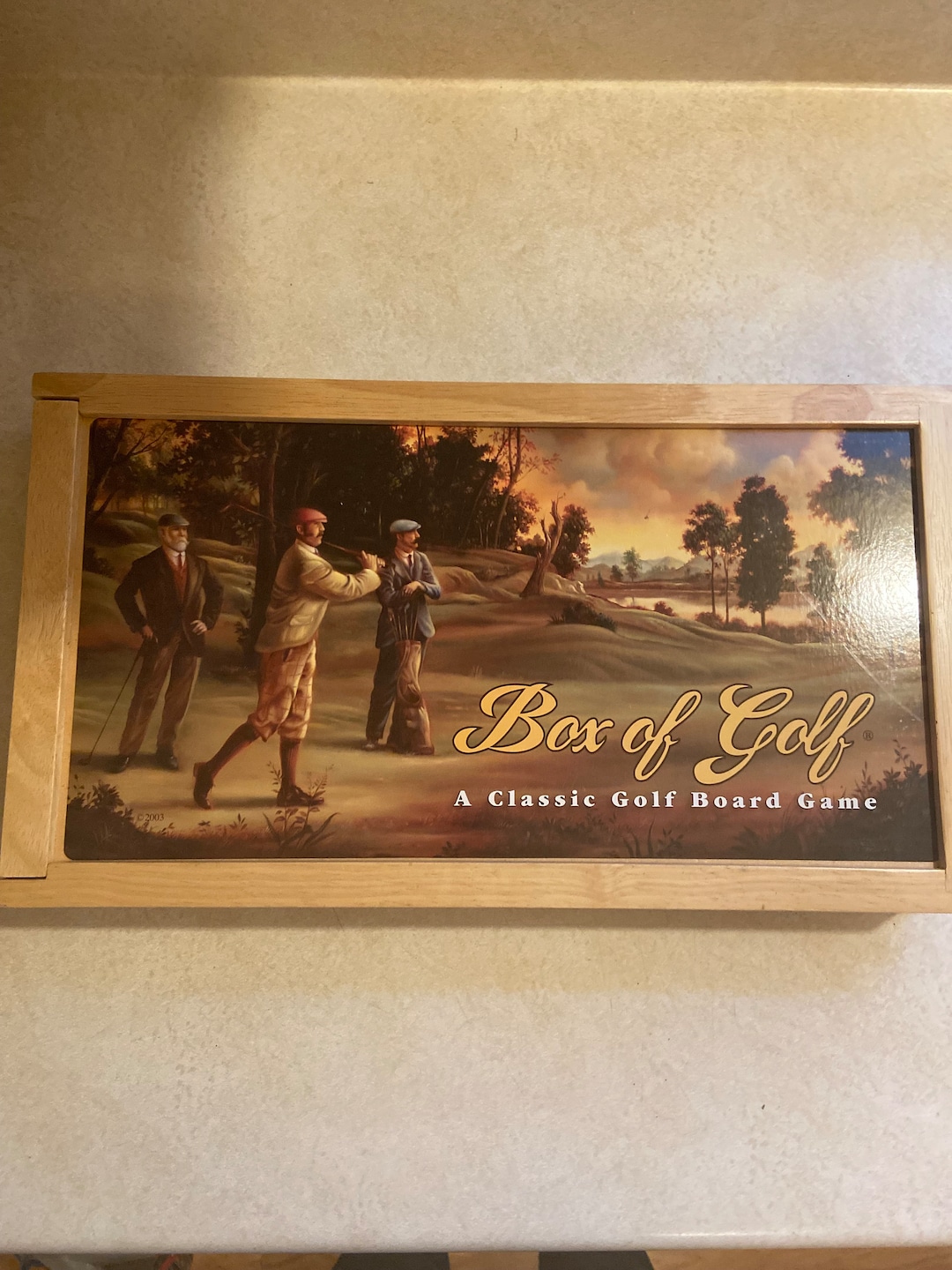 Box of Golf "a Classic Golf Board Game" Collectible 2003 New/unused - Etsy
