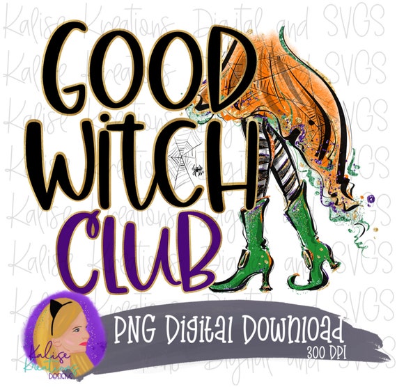Good Witch Club PNG - Etsy