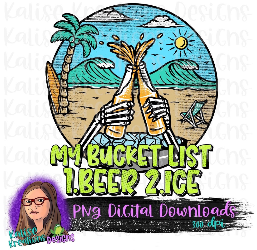 My Bucket List PNG - Etsy