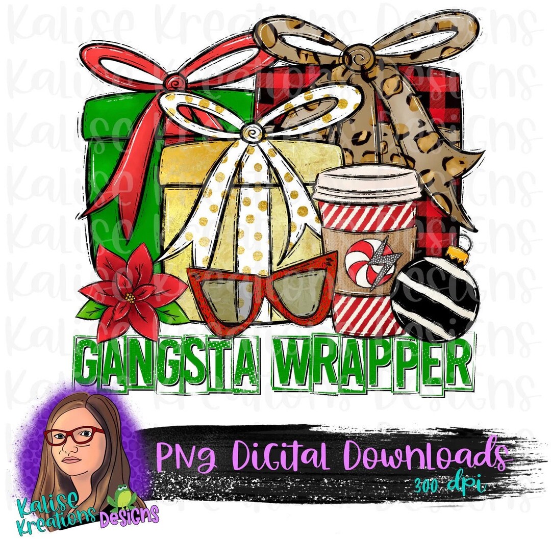 Gangsta Wrapper PNG - Etsy