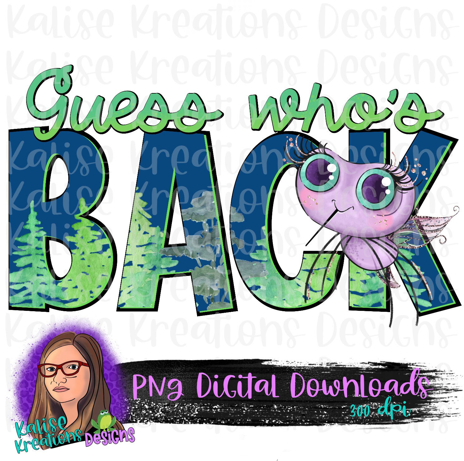 Guess Whos Back PNG - Etsy