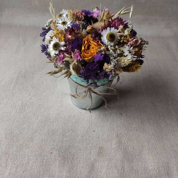 Rustic Table Flowers - Etsy