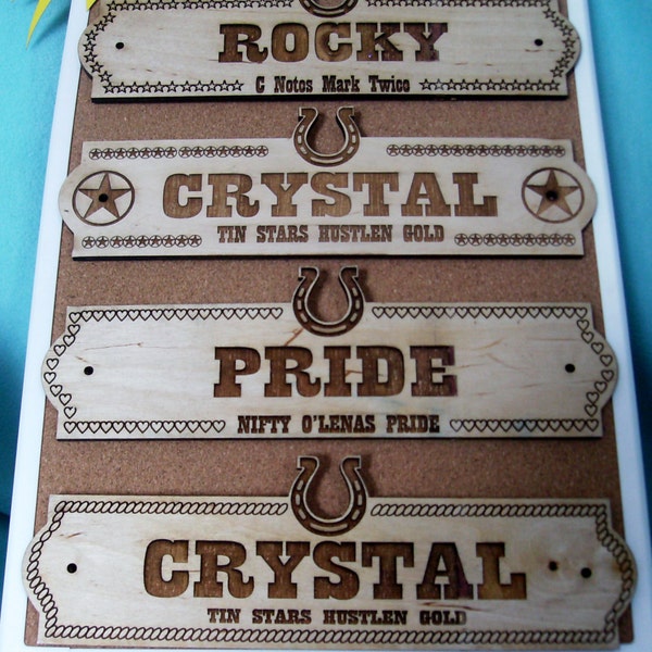 Horse Stall Signs - Etsy