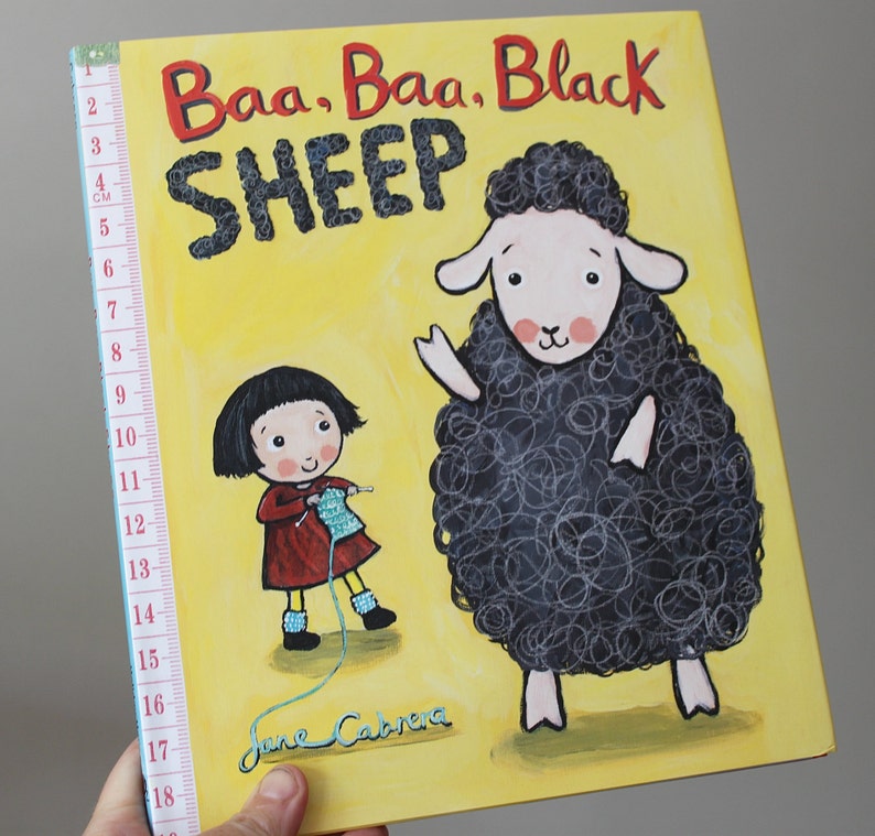 Baa, Baa, Black Sheep. Signed Children's Book - Etsy