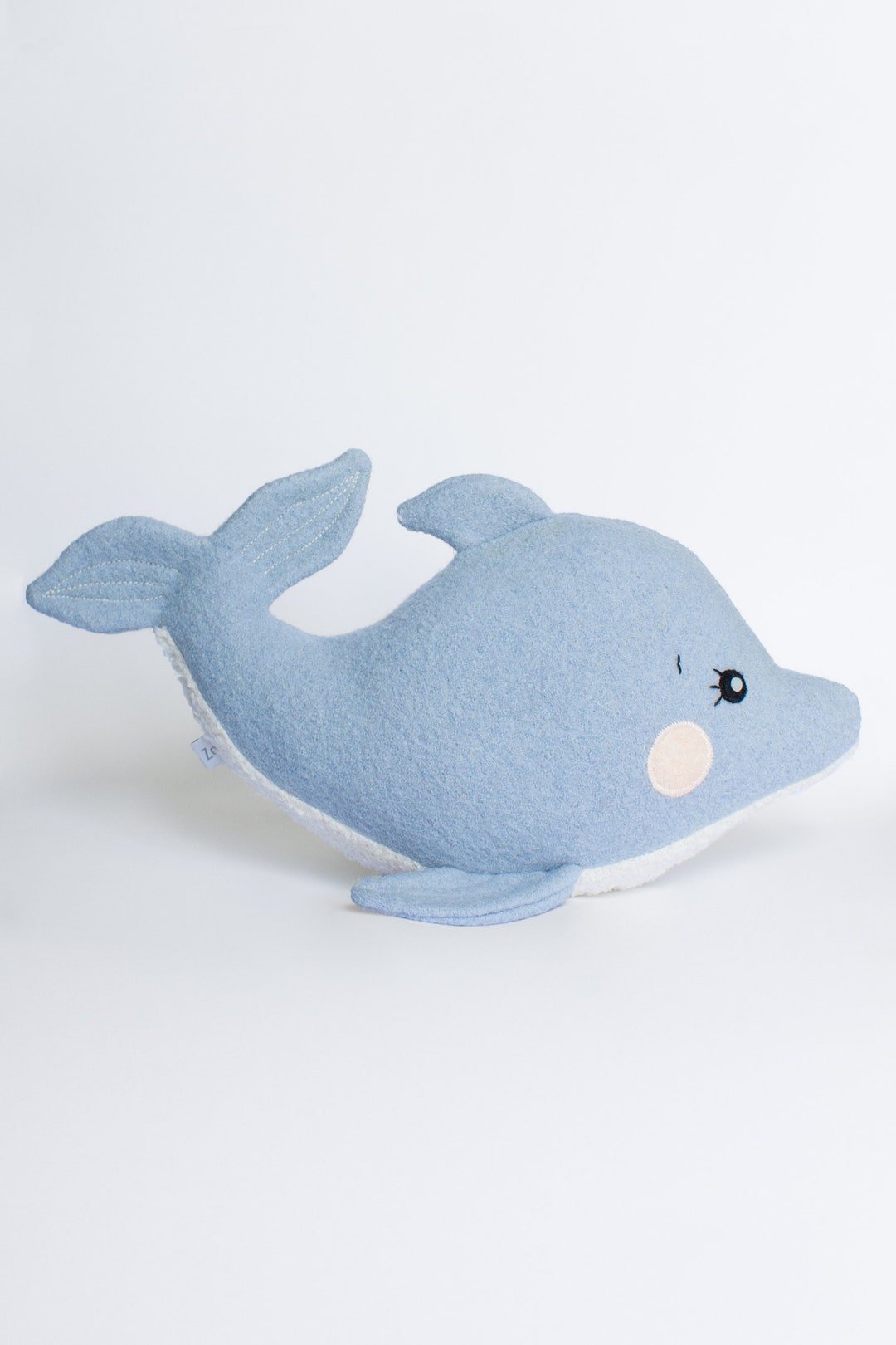 Adorable Soft Dolphin Cushion Nautical Nursery Colorful Children's ...