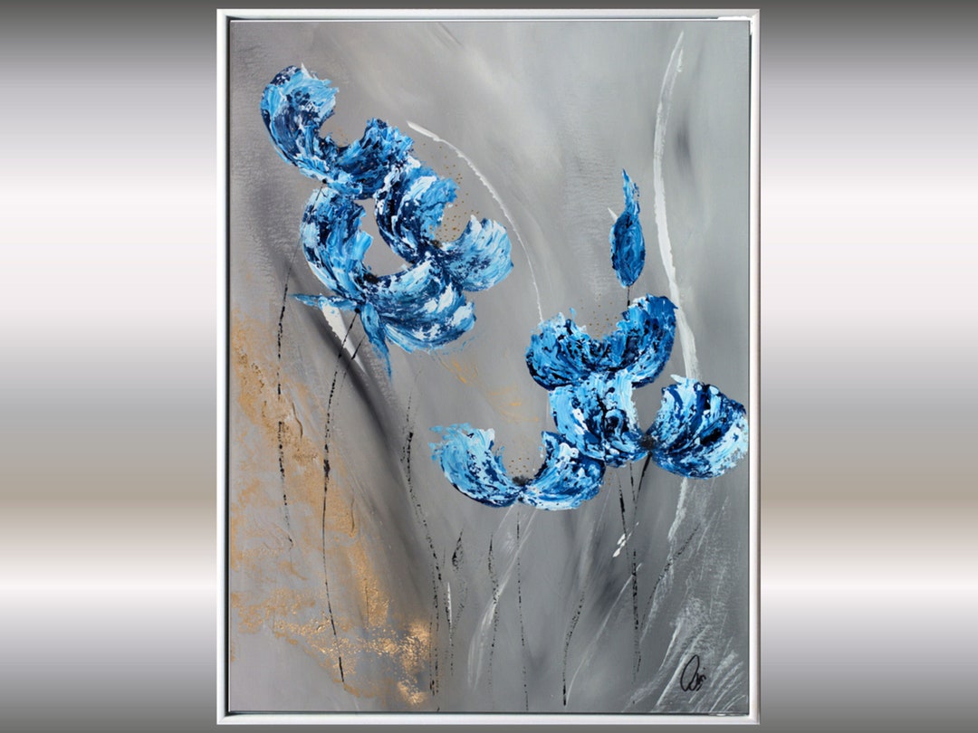 Original Painting, Canvas Wall Art, Framed Artwork - Etsy